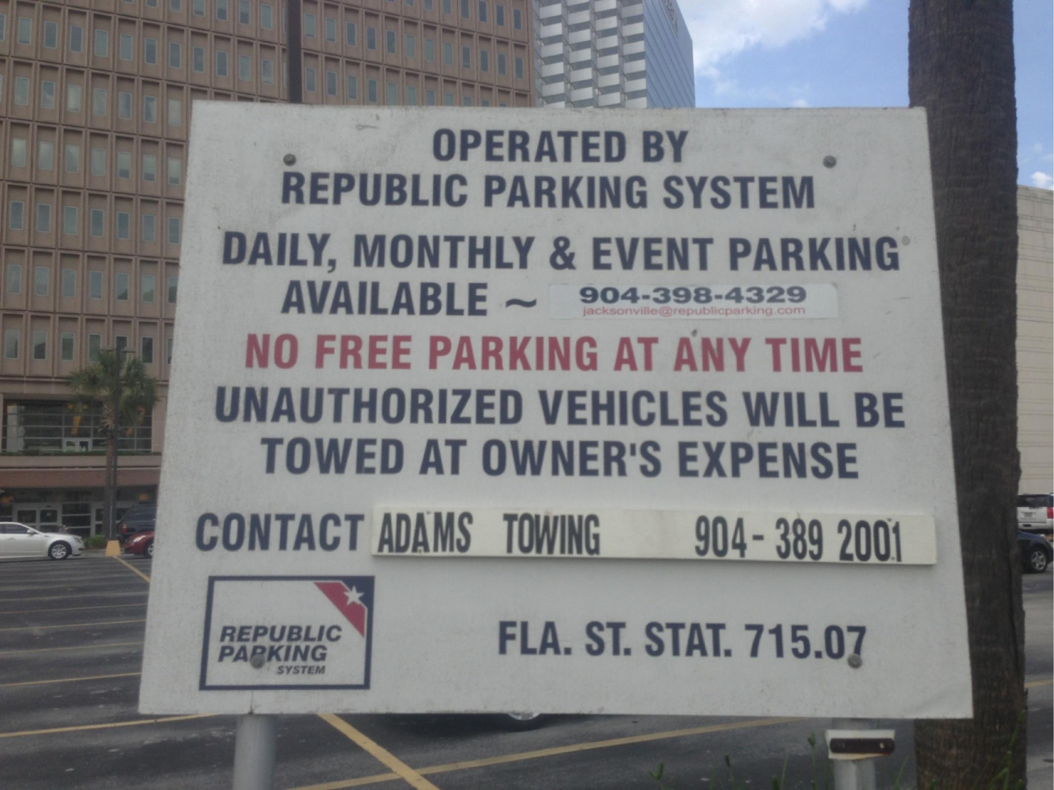 GSA - Parking in Jacksonville | ParkMe