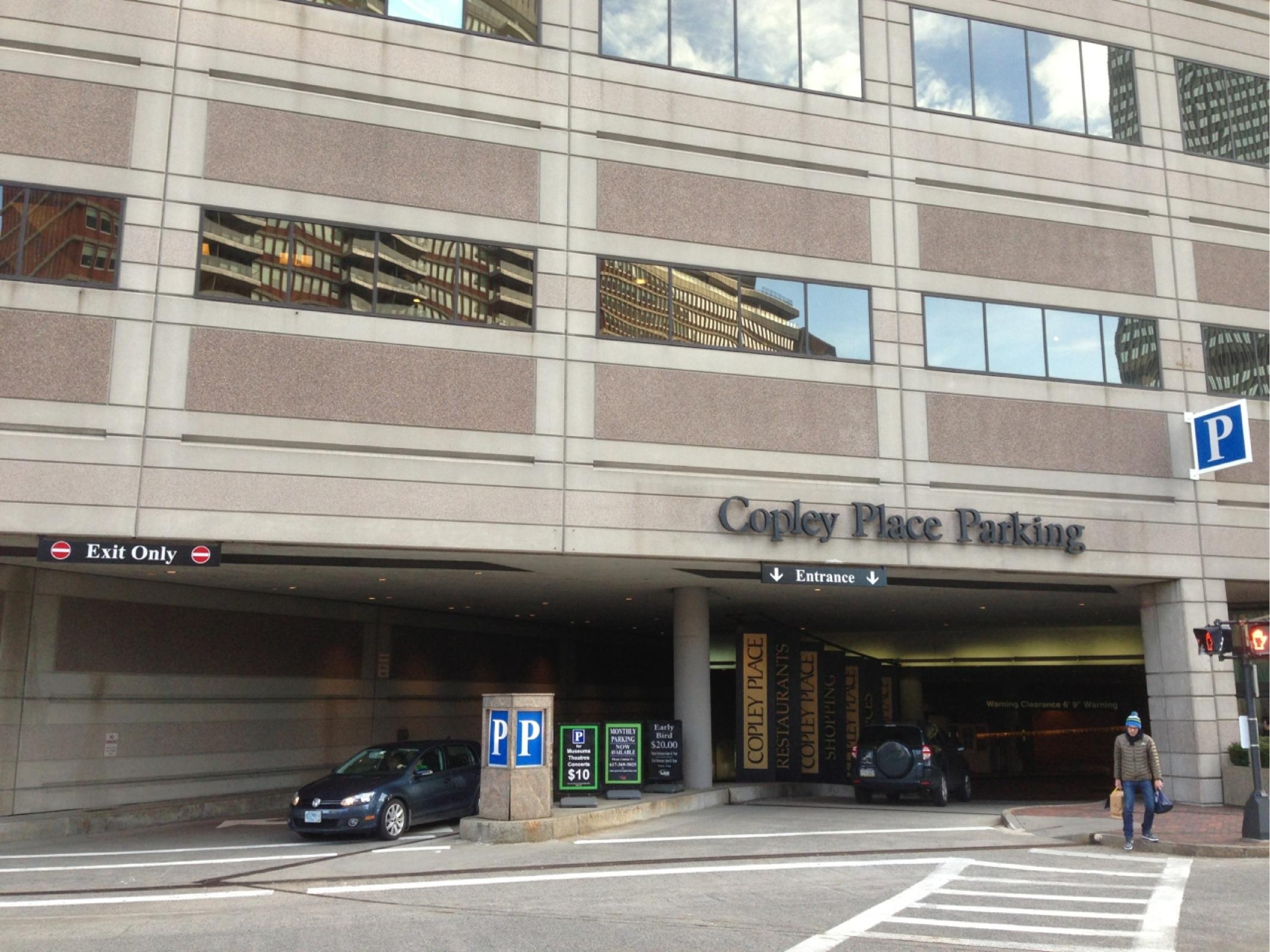 Copley Place Parking Parking In Boston ParkMe
