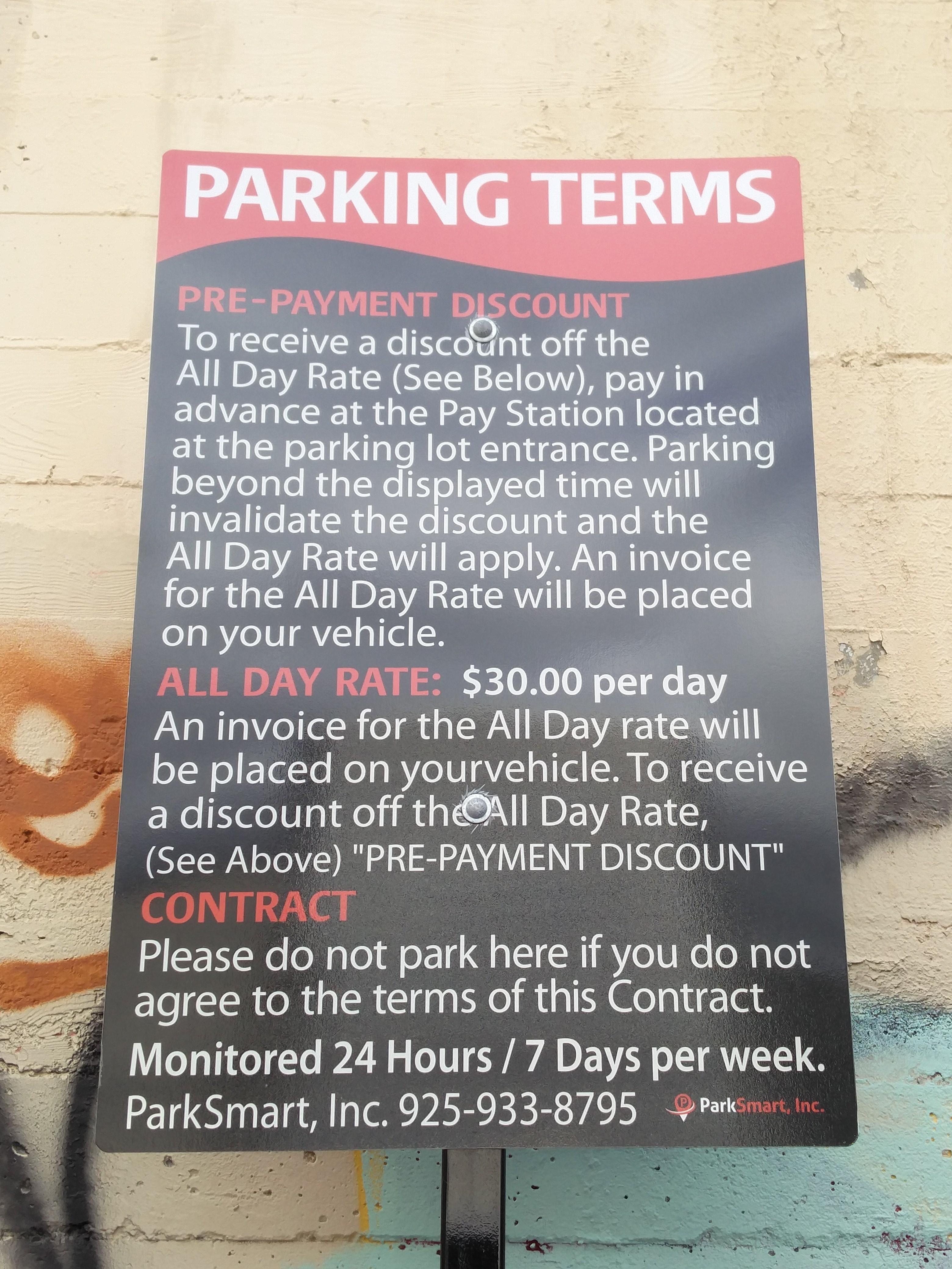 Harrison St. Garage - Parking in Oakland | ParkMe