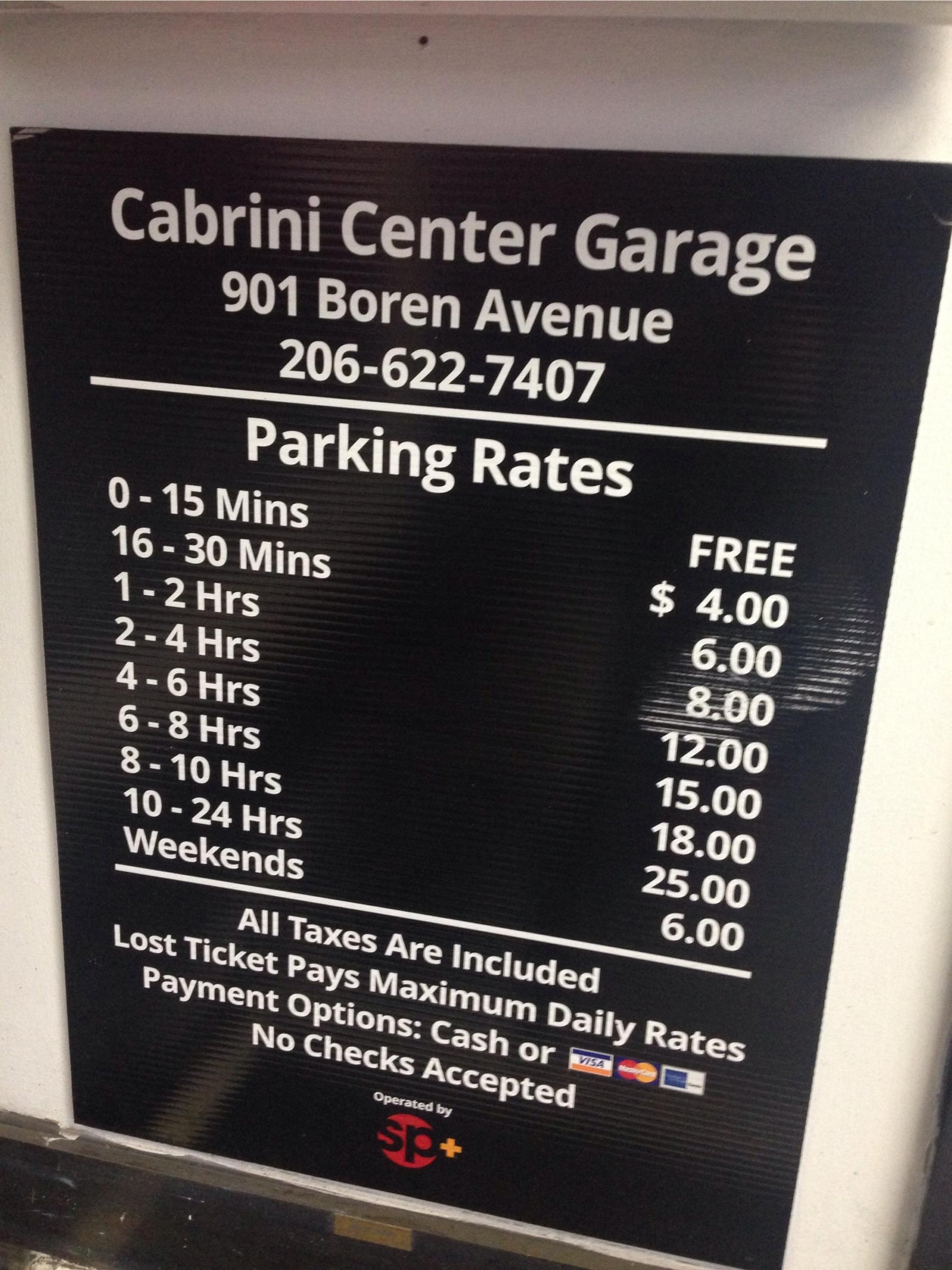 Cabrini Tower - Parking in Seattle | ParkMe