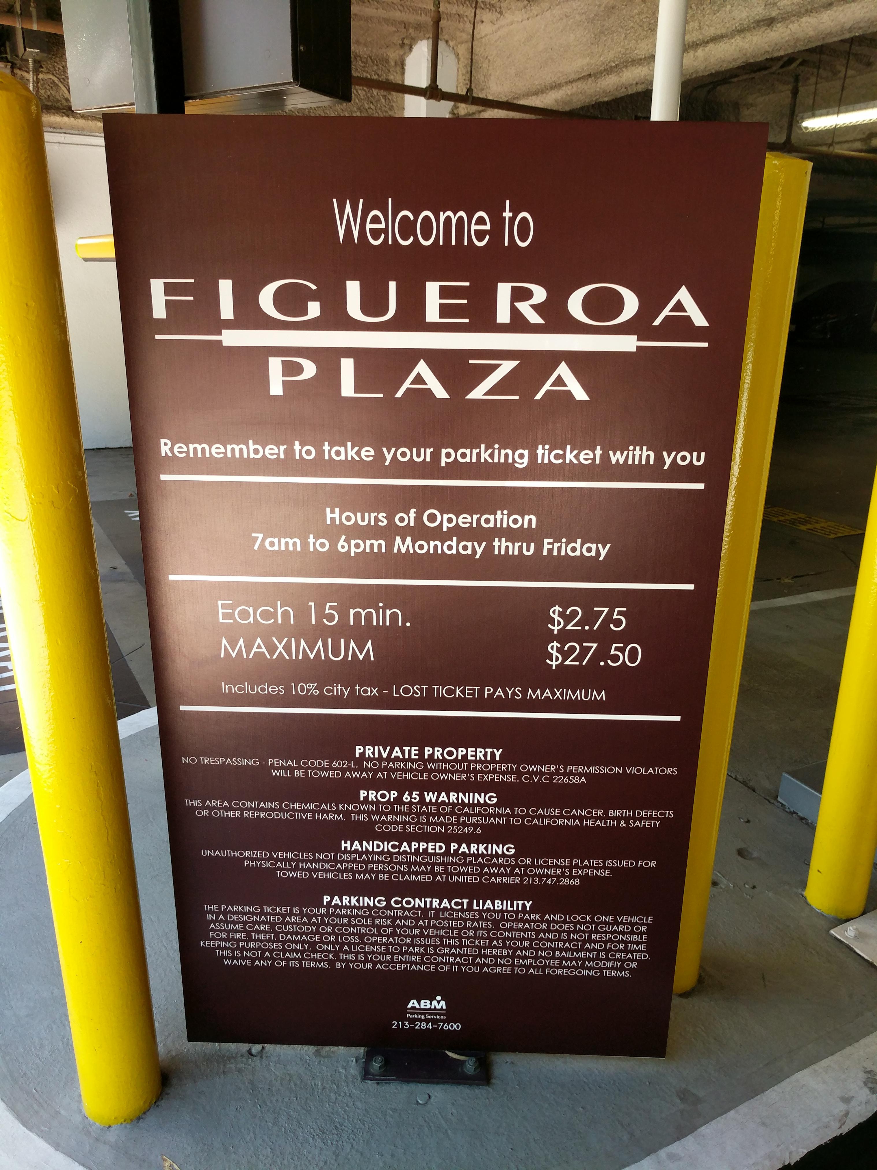 Figueroa Plaza - Parking in Los Angeles | ParkMe