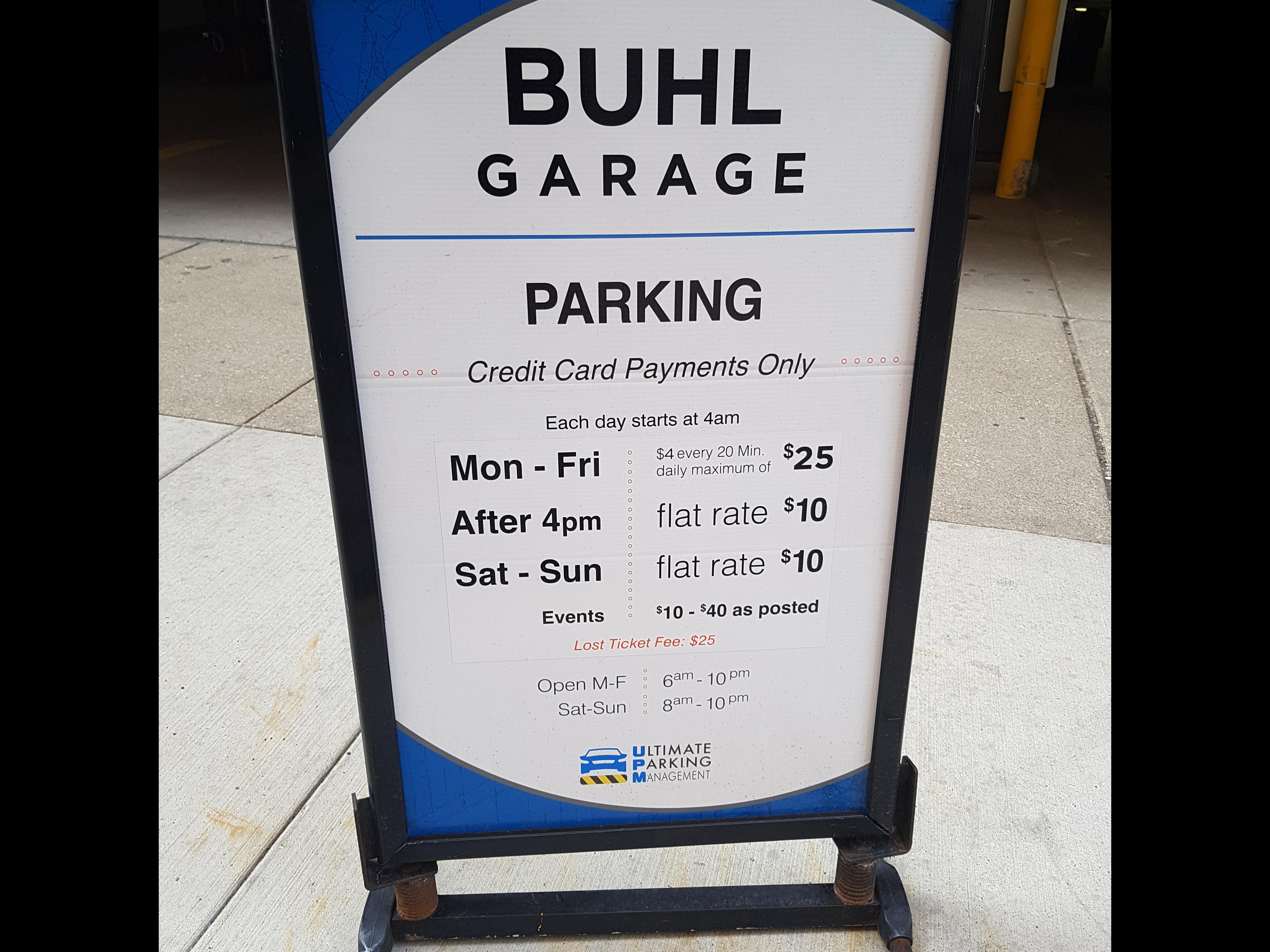 Buhl Garage - Parking in Detroit | ParkMe