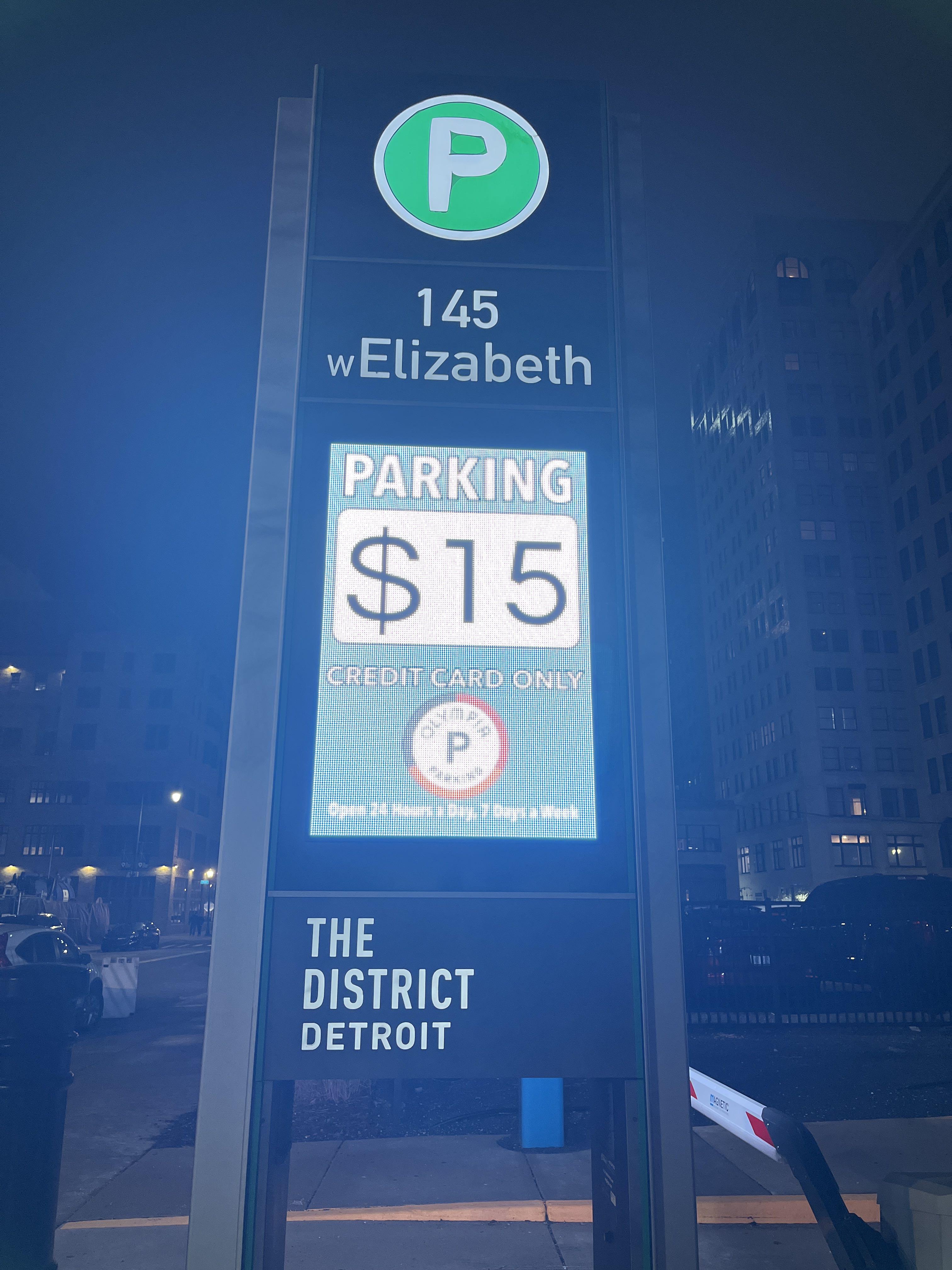 145 W Elizabeth St - Parking in Detroit | ParkMe