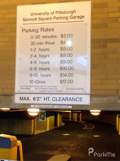 Sennott Square Garage - Parking in Pittsburgh | ParkMe